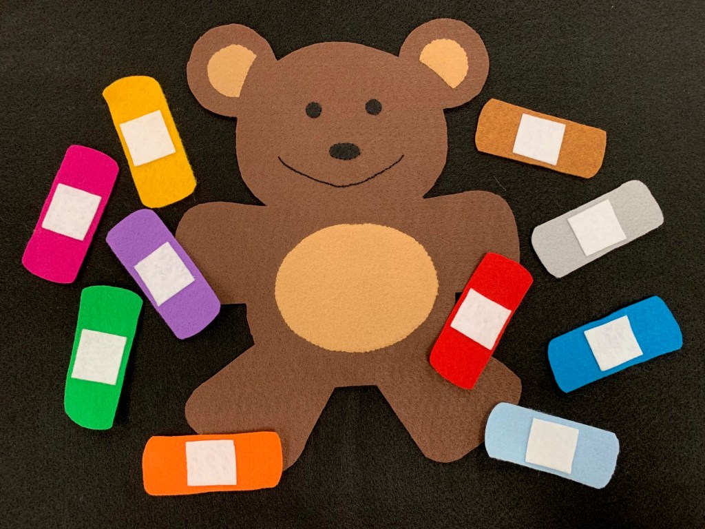 Teddy Bear Bandage – Storytime Shenanigans