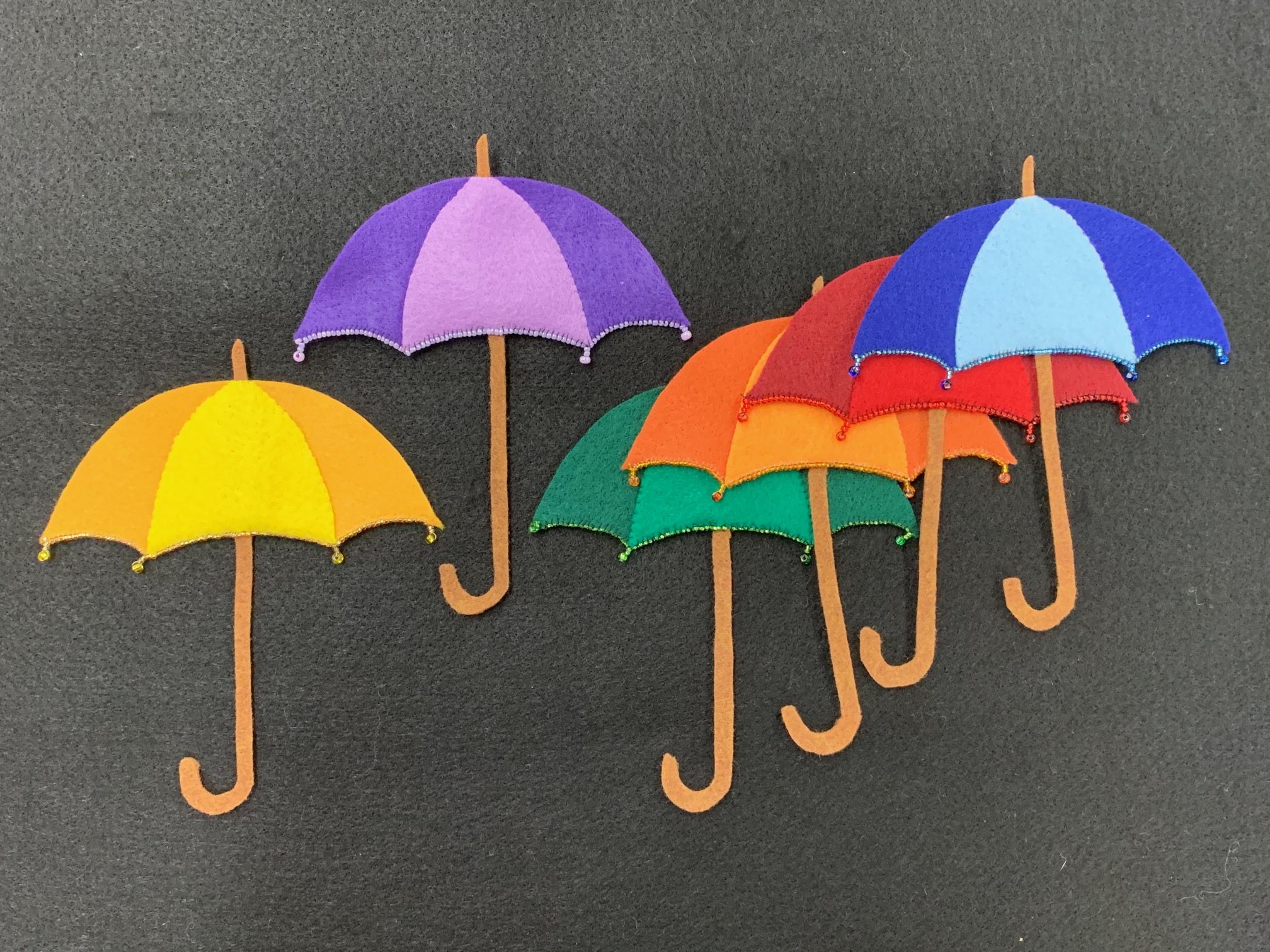 Colorful Umbrellas – Storytime Shenanigans